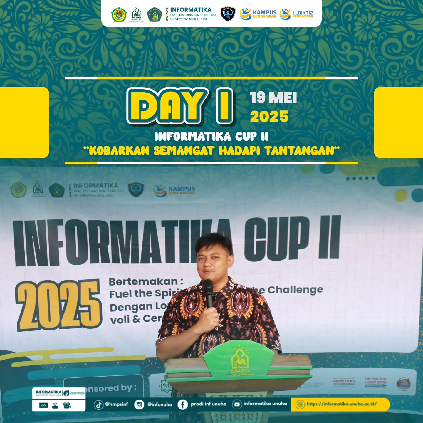 Lomba Informatika CUP 2025 Meriahkan Kampus UNUHA – Universitas Nurul Huda