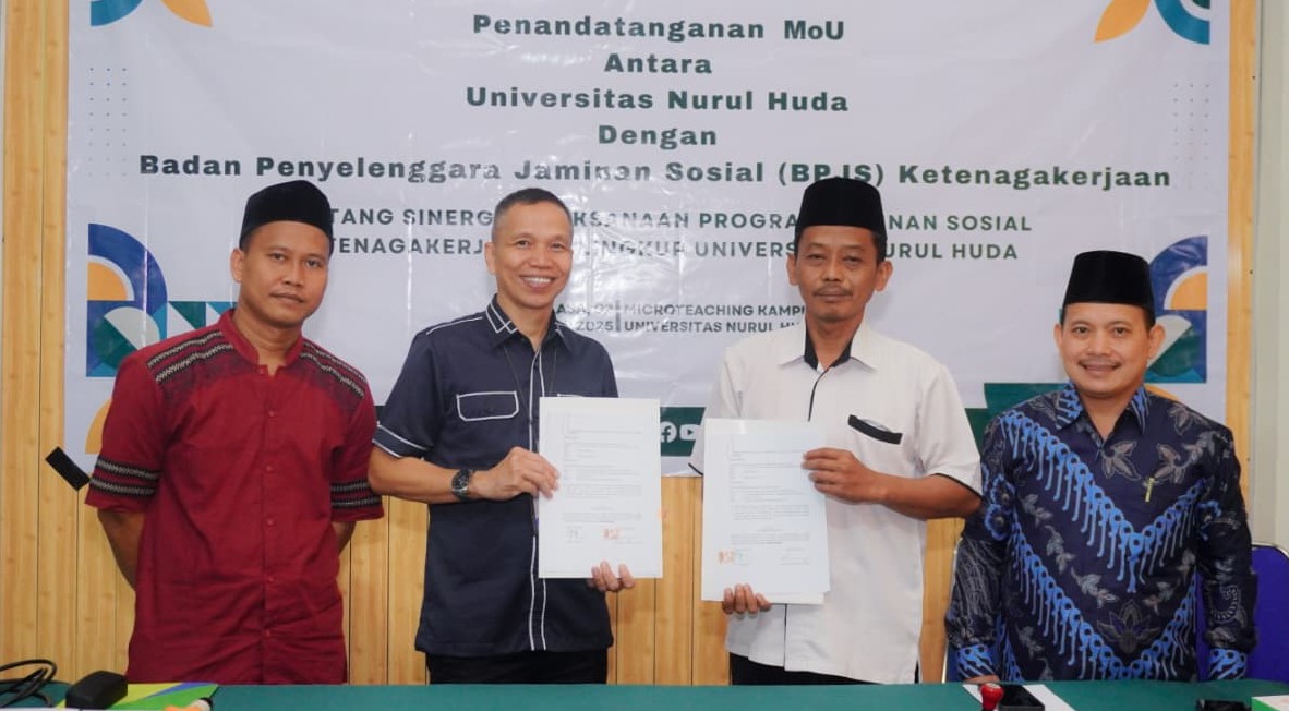 UNUHA Teken MoU bersama BPJS Ketenagakerjaan, M. Fathoni: Beri ...